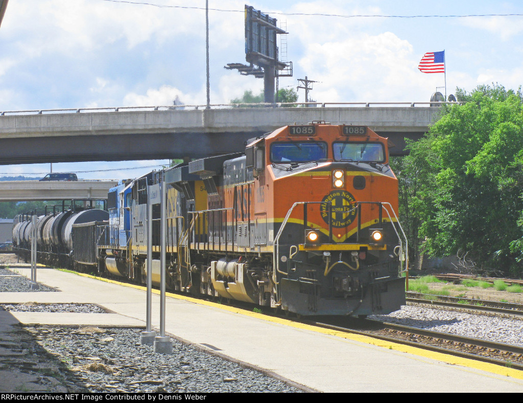 BNSF 1085, CP's Tomah Sub.